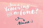 Goodlife Brush + Extras, a Script Font by HvD Fonts