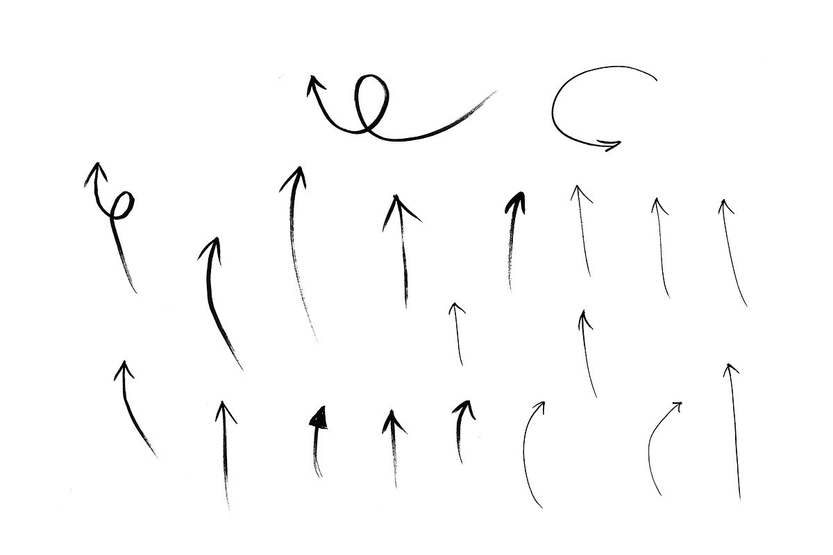 100 Marker Arrow Overlay, an Object Graphic by CCPreset