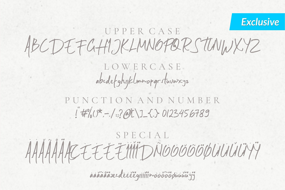 Written By Hand Font - The Real Handwritten Signature Font