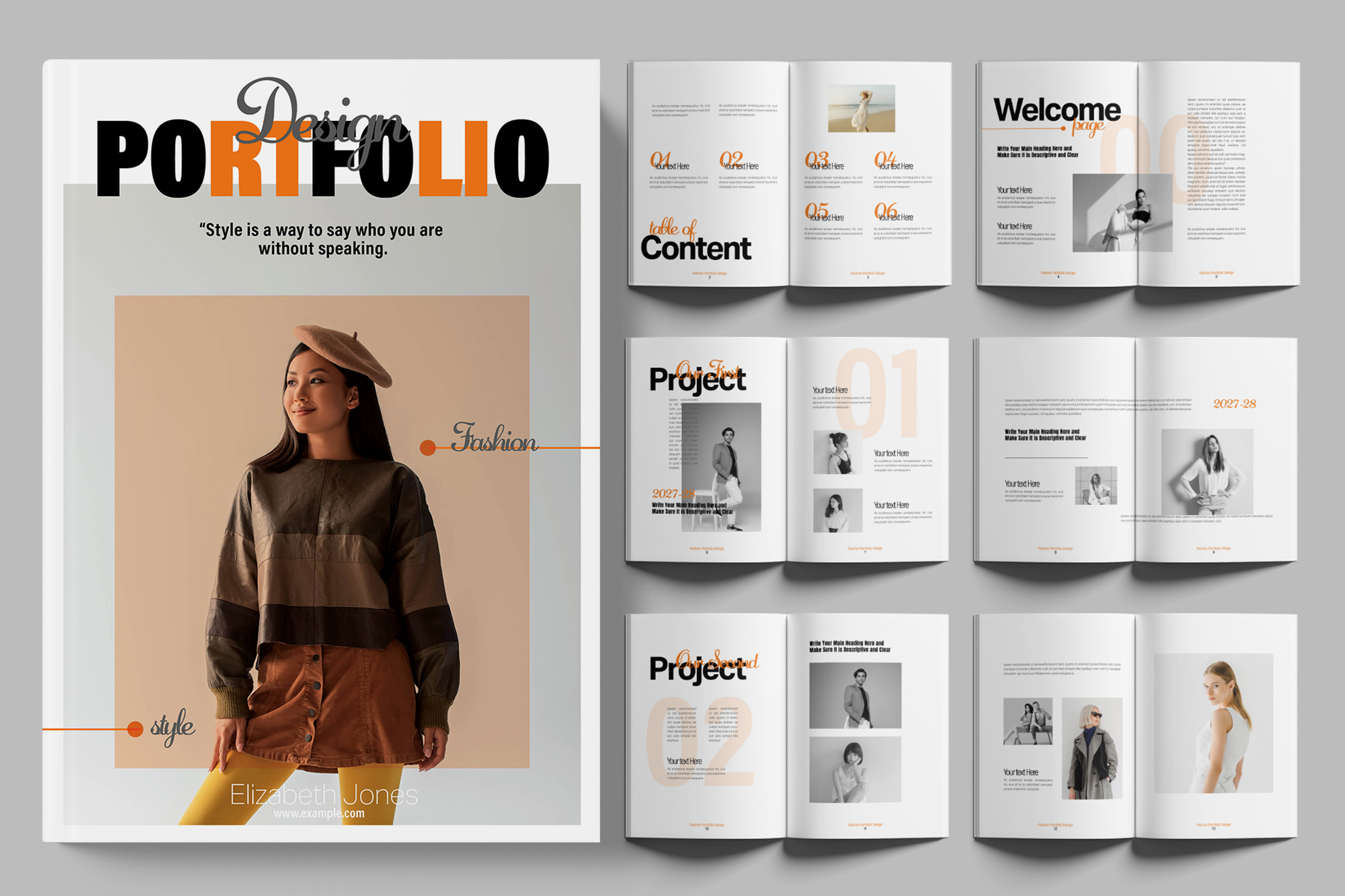 Design Portfolio Layout