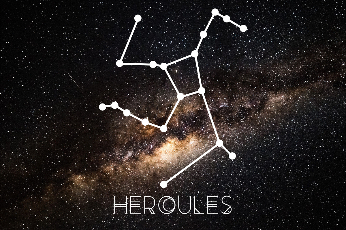 88 Astrology Constellations, an Object Illustration by TheSlavicRoots