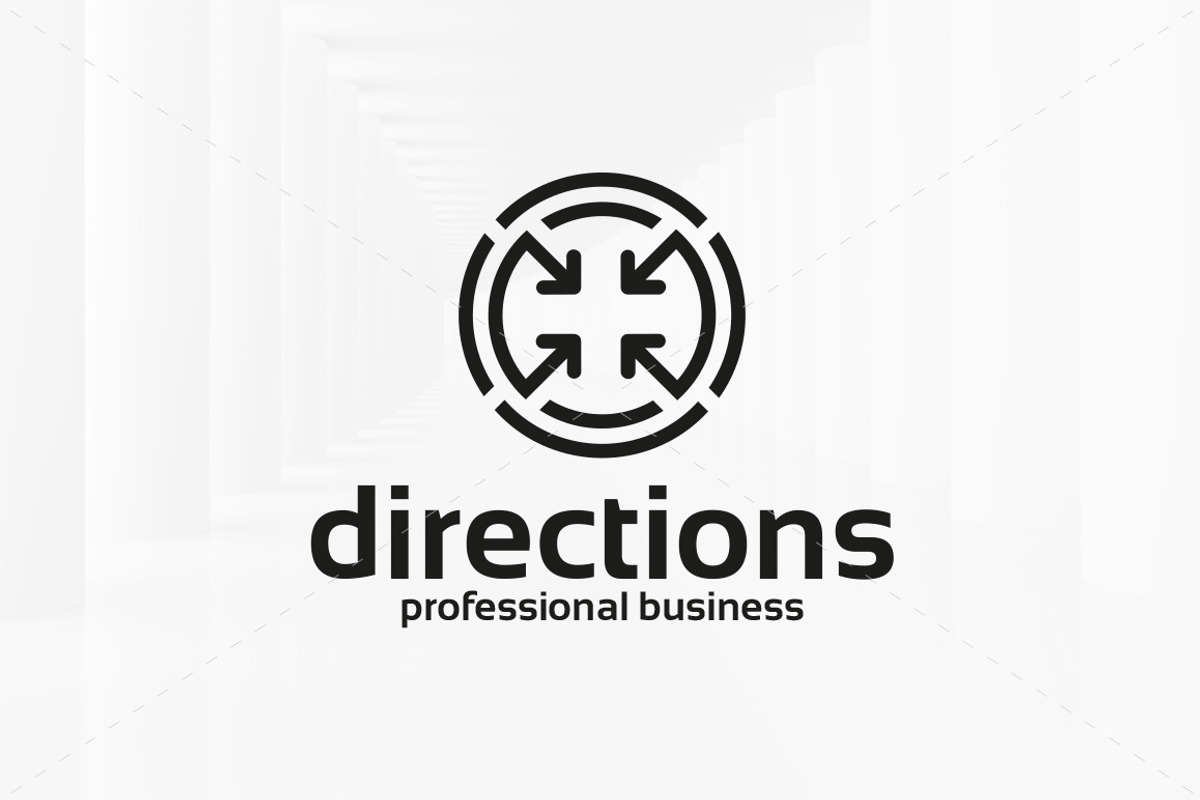 Directions Logo Template, a Branding & Logo Template by LOGOMAGINE