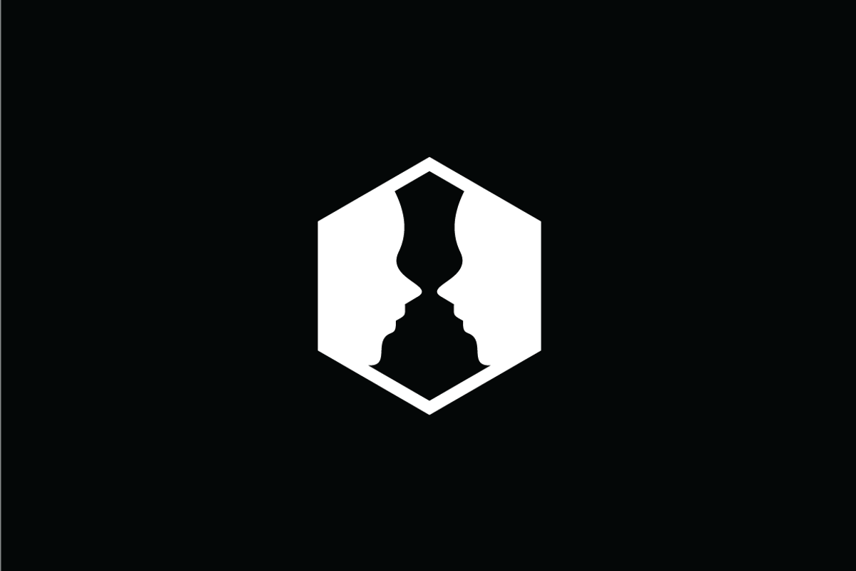 Two Faces Logo Template, a Branding & Logo Template by Heavtryq Design