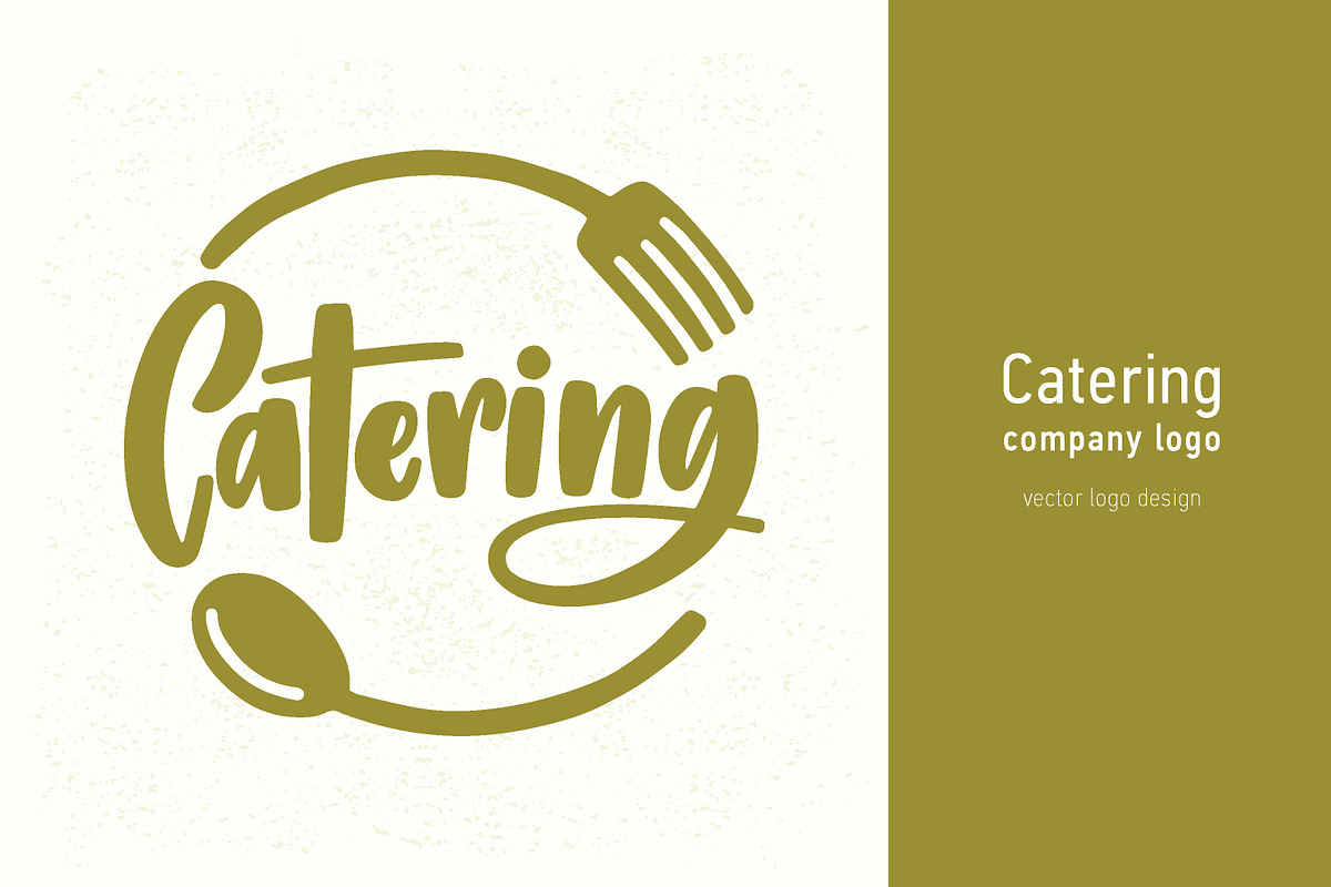 Catering company logo, a Decorative Illustration by Good Studio