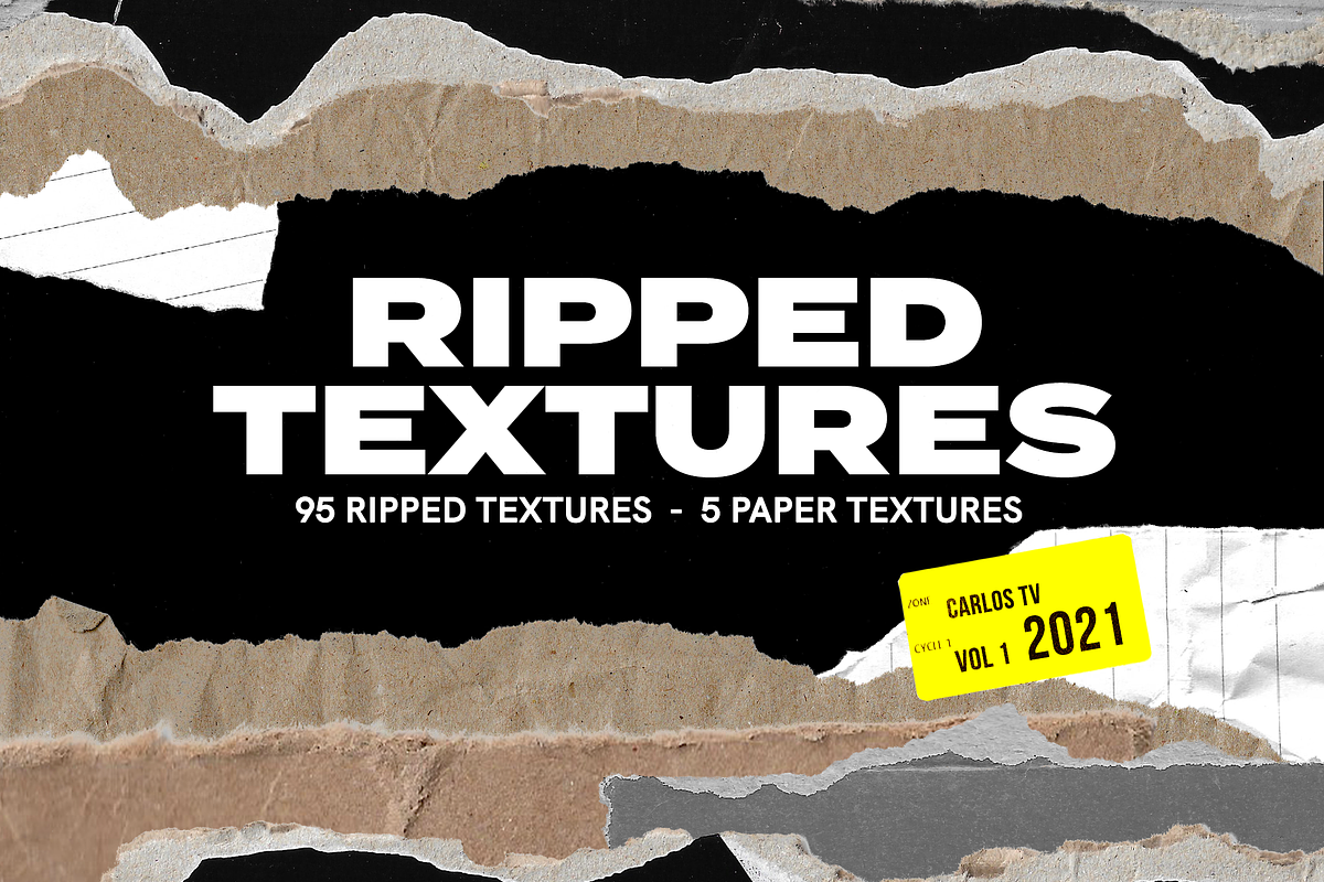 Ripped Textures, a Texture Graphic by Headquarters