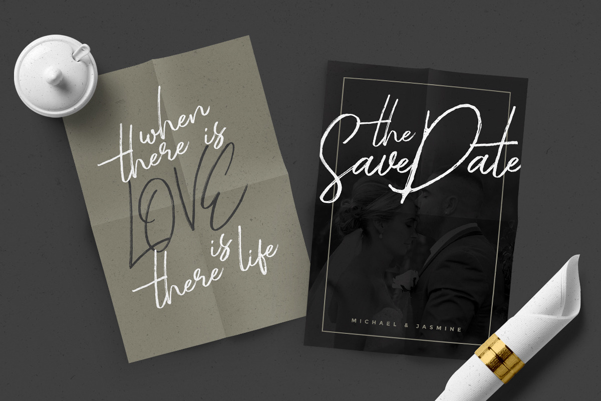 Gloriant Signature Script, a Script Font by Letterhend Studio