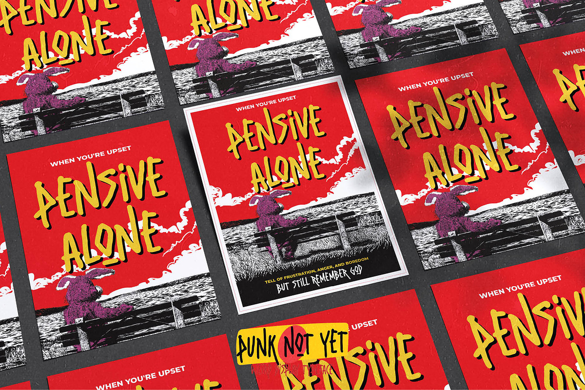 Punk Not Yet – Weird Typeface