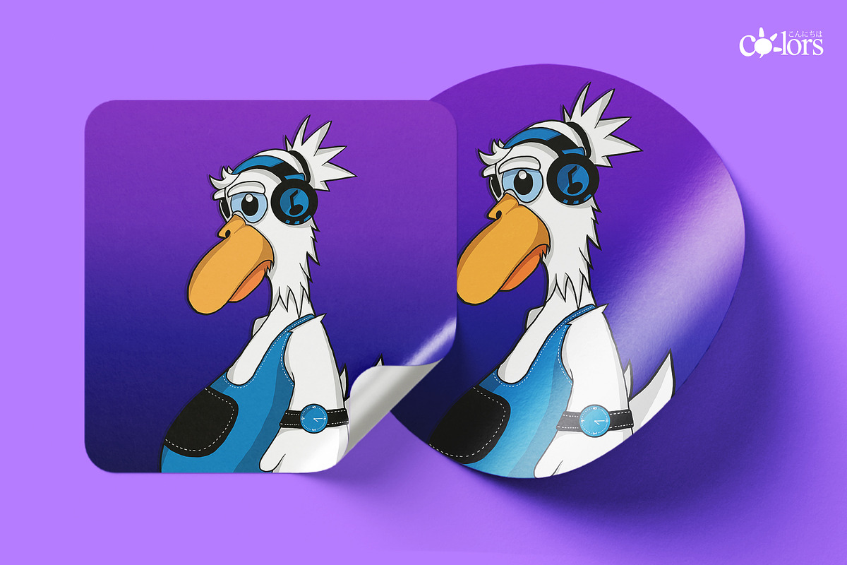 25 Duck Characters Set, an Animal Illustration by Hello Colors