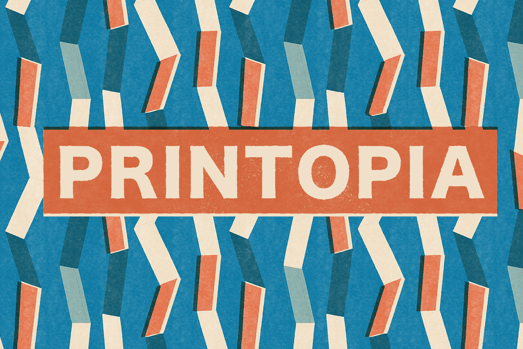 Printopia, a Pattern Graphic by Nicetoseeya