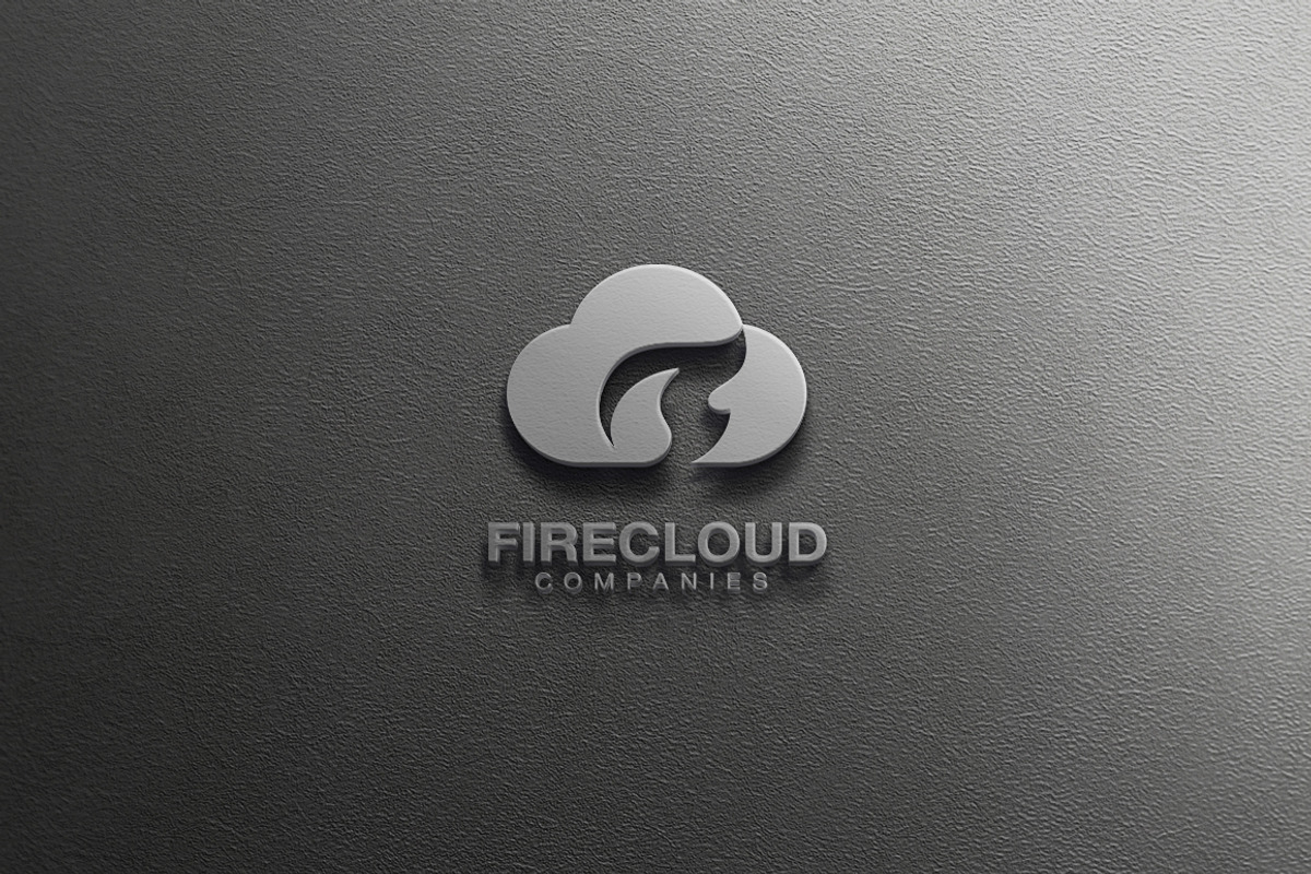 Fire Cloud Logo, a Branding & Logo Template by CAIRON CREATIVESTUDIO