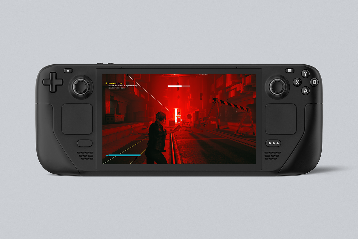 Steam Deck Gaming Mockup, a Product Mockup by Mockupdaddy