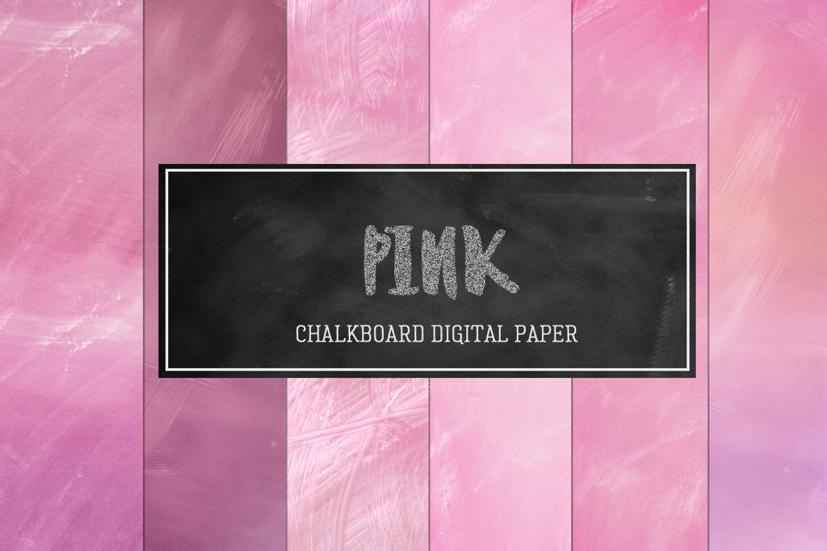 Pink Chalkboard Backgrounds, a Texture Graphic by Photohacklovers