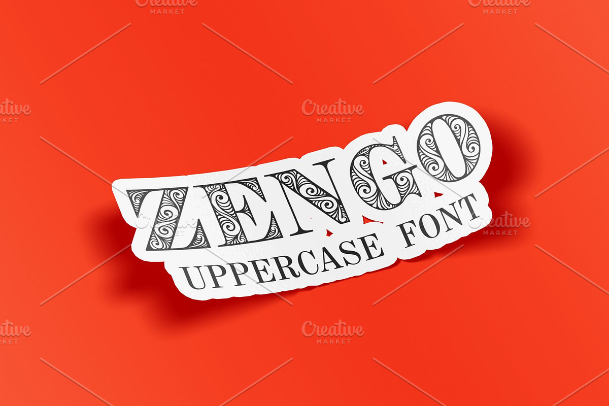 Zengo, a Font by Digital Typeface Studio