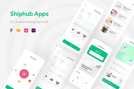 Tokoto - E-Commerce UI KIT, an App Template by Vektora Studio