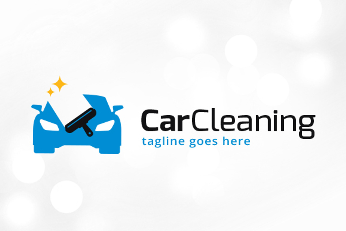 Car Cleaning Logo Template, a Branding & Logo Template by gunaonedesign