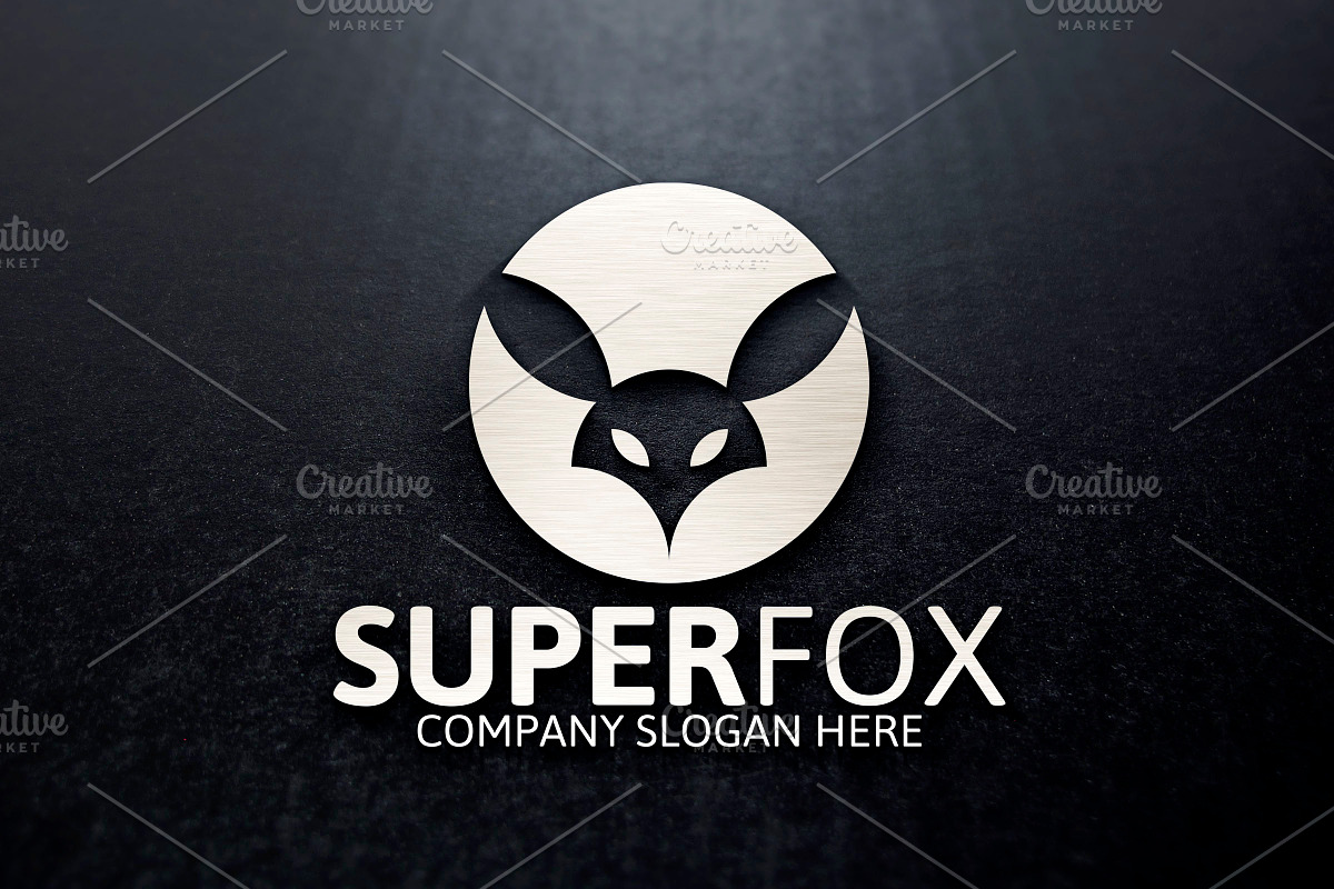 Super Fox Logo, a Branding & Logo Template by Josuf Media | Creative Market