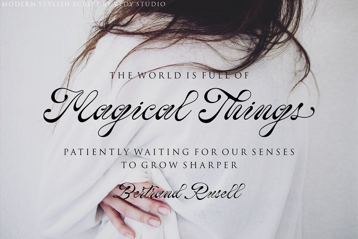 Holy Mary – Modern Calligraphy Font