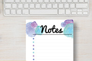 Notes Printable - Personal Size, a Stationery Template by Stick with Sam