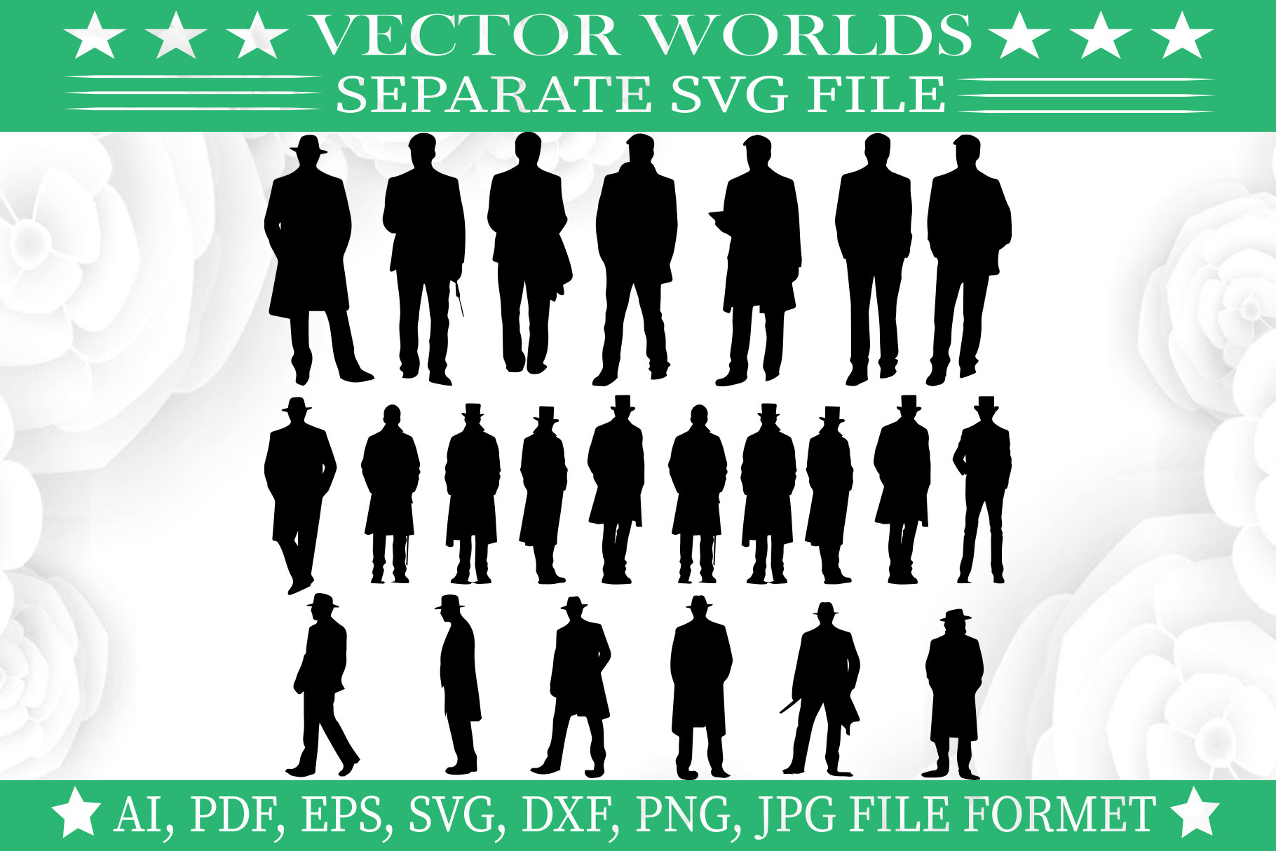 Gentleman SVG, Gentleman's SVG, an Object Graphic by VectorWorlds ...