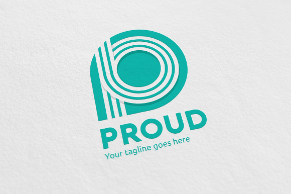 P Letter Line Logo, a Branding & Logo Template by WheelieMonkey