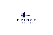 bridge finance logo vector icon, a Branding & Logo Template by vastard