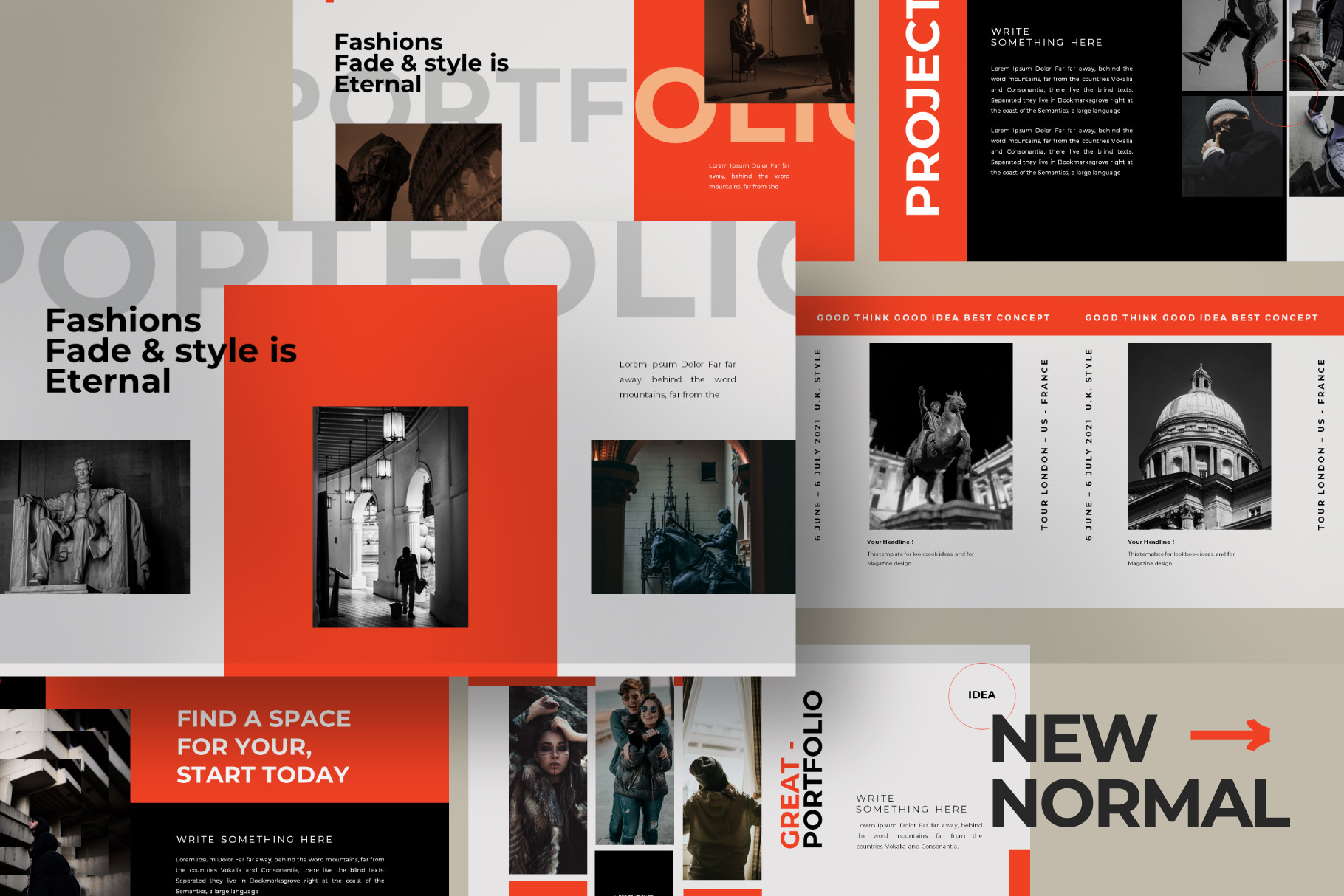 New Normal Keynote Template, a Presentation Template by Rocket Template