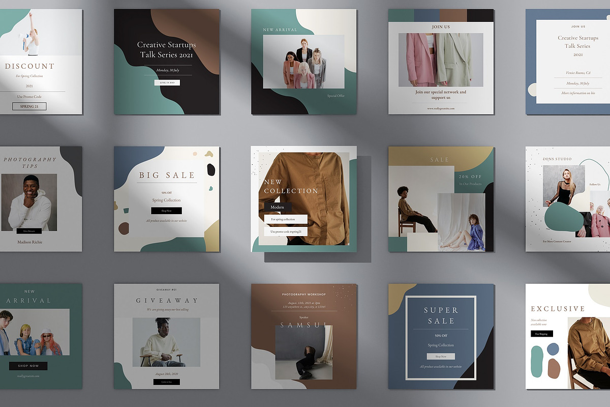 CANVA | Camo Instagram Template, a Social Media Template by Dens ...