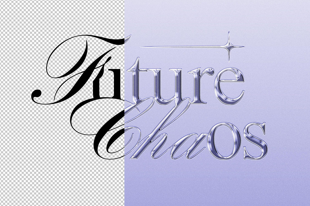 Chrome Text & Logo Effect, a Layer Style Add-On by Design Squad