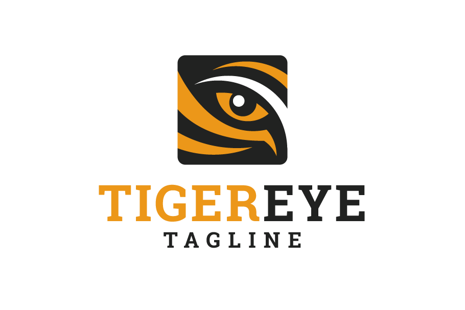 Tiger Eye Logo, a Branding & Logo Template by brandphant