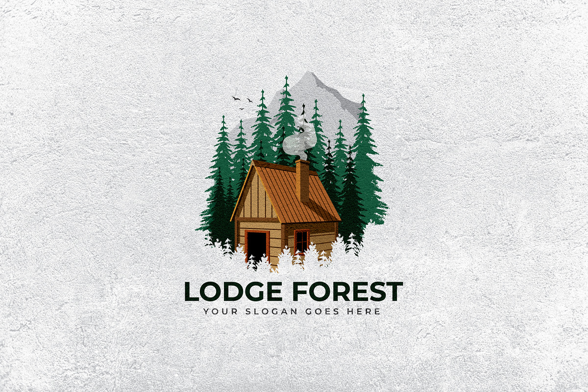 Lodge Forest Logo Template, a Branding & Logo Template by Maximum ...