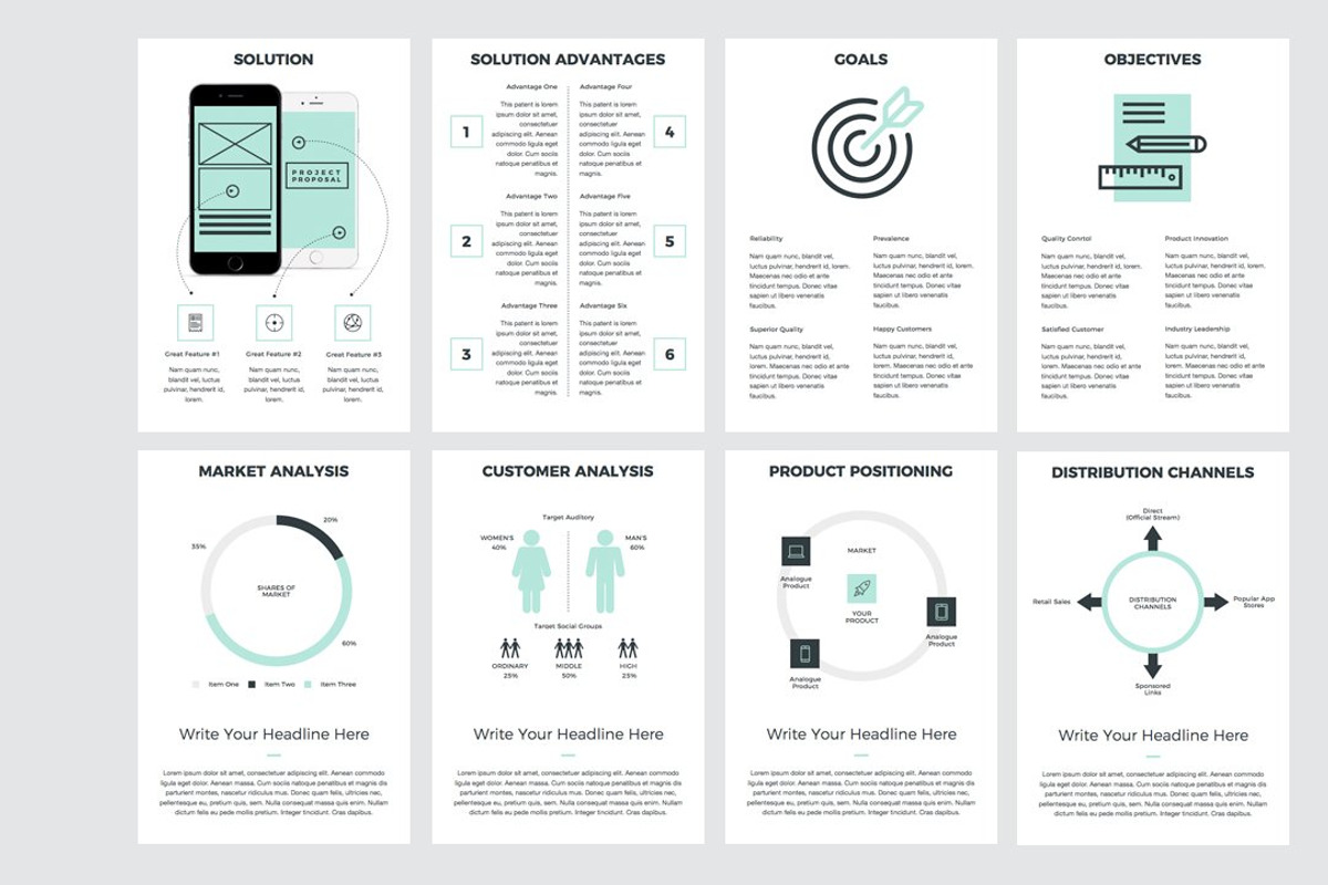 3 in 1 Project Proposal Bundle