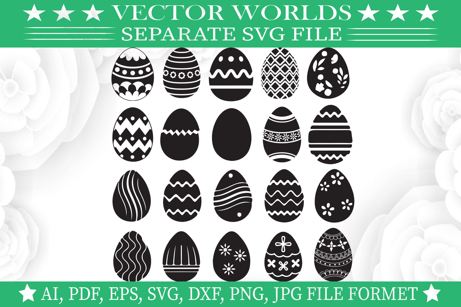 Easter Egg Svg, Easter, Eggs Svg, an Object Graphic by VectorWorlds