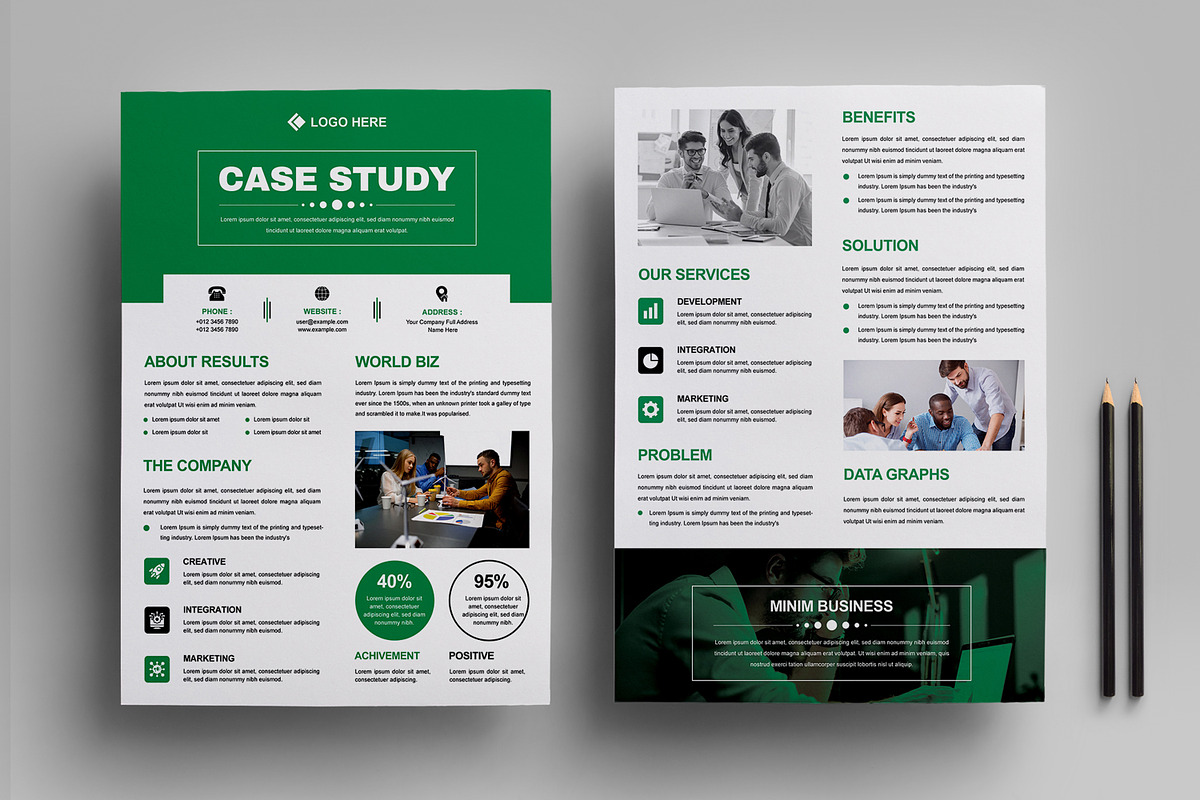 Business Case Study Design Template