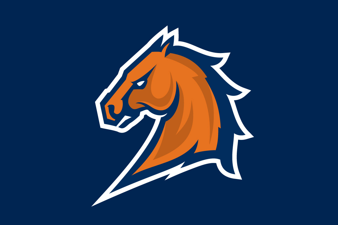 Mustang sport mascot, a Branding & Logo Template by Mister Chek