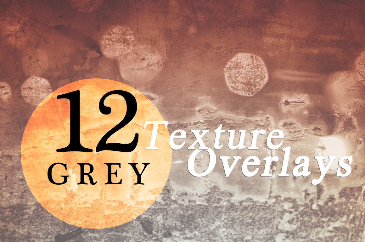 Grey Texture Overlays, a Texture Graphic by CarlyArtDaily