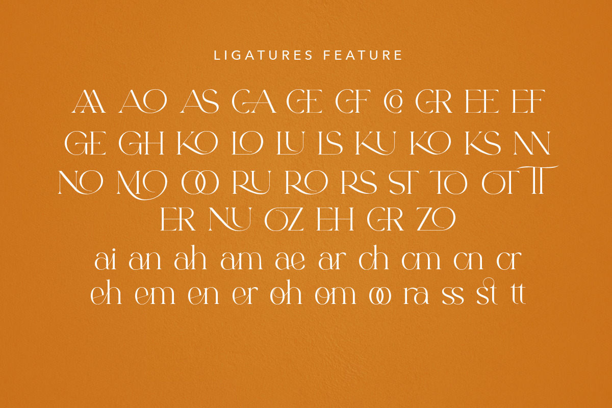 Royal Honors - Ligature Serif Font, a Serif Font by Bale Type