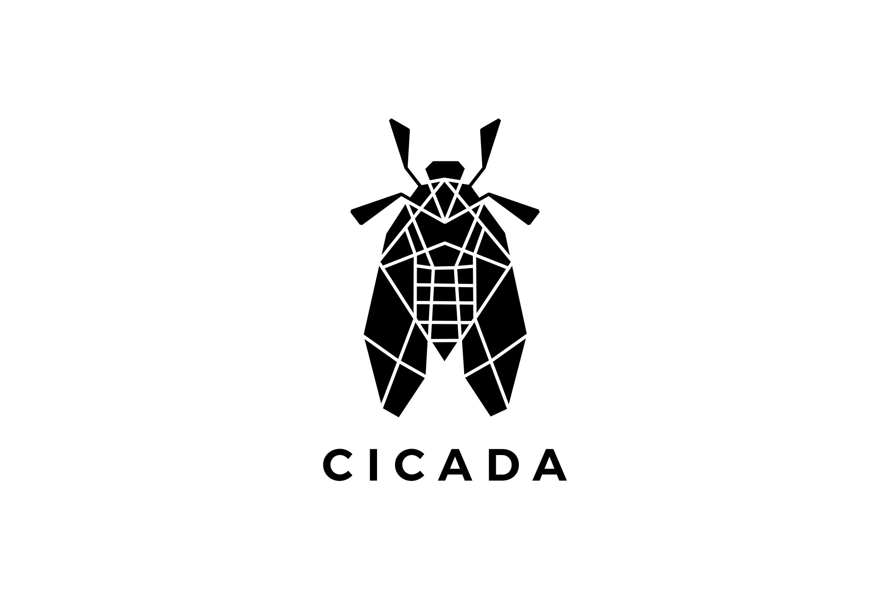 cicada logo vector icon illustration | Branding & Logo Templates ...