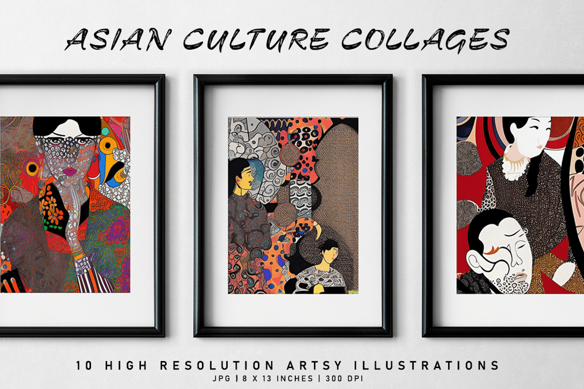 Asian Culture Collages