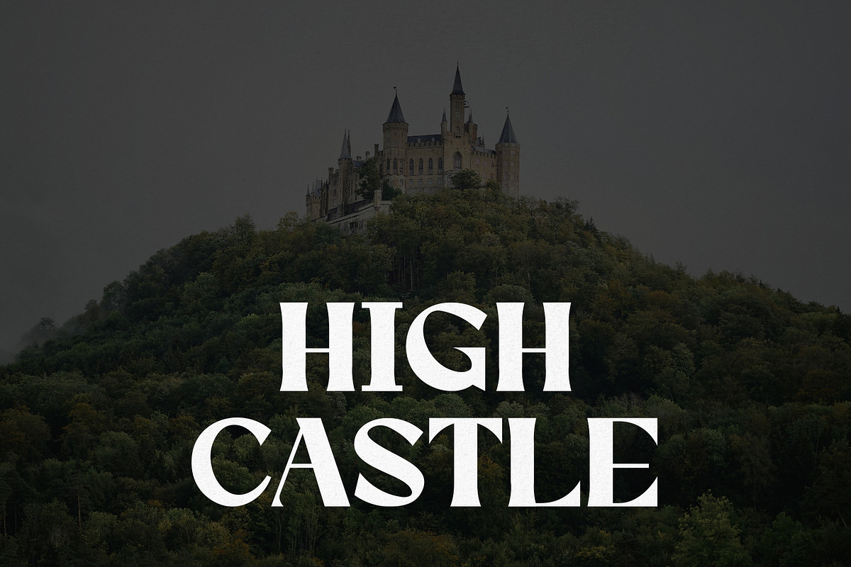 Wishbone - Medieval Serif, a Serif Font by HipFonts