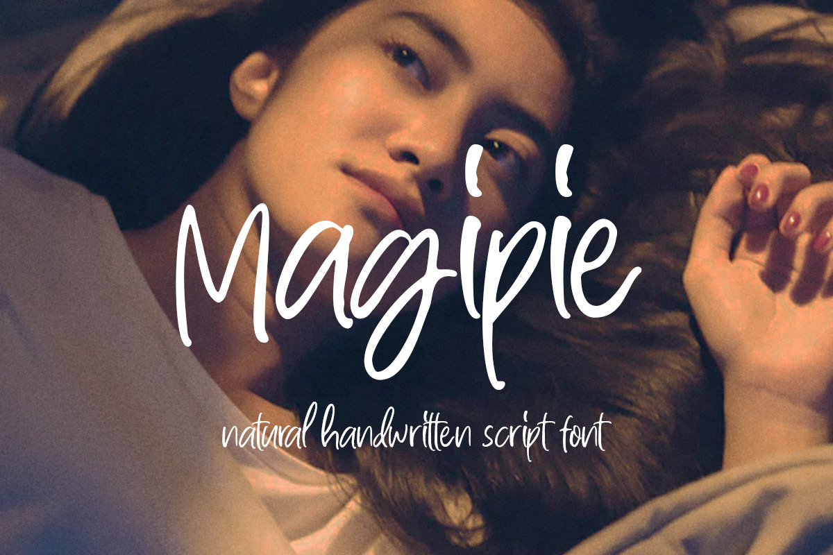 Magipie - Handwritten Script, a Script Font by Rillatype