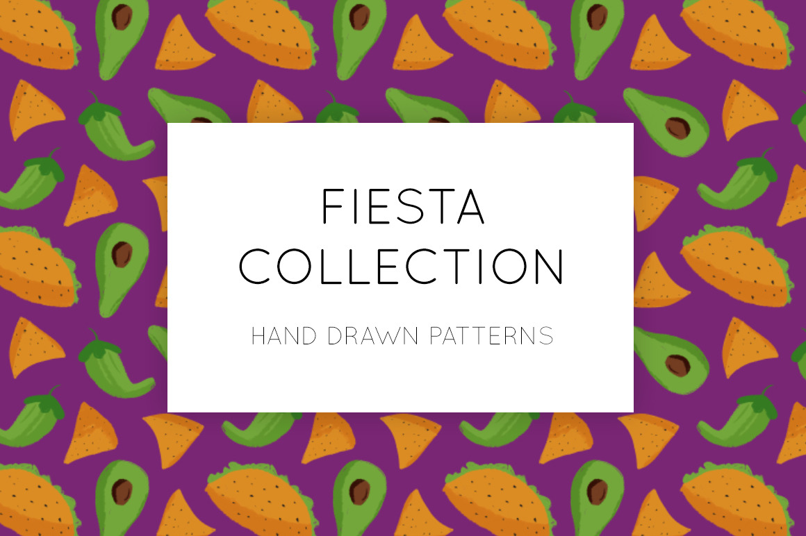 A Fiesta Collection, a Pattern Graphic by All Hail Design