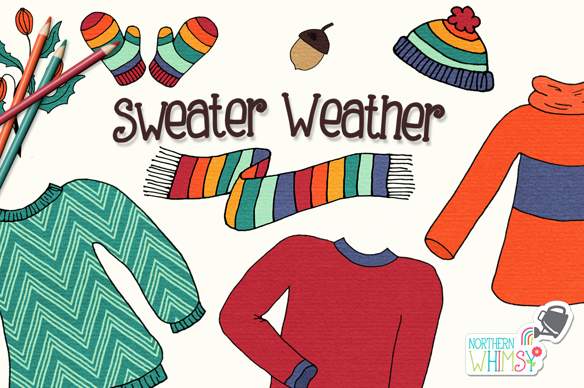Fall Illustrations - Sweater Weather, an Illustration by Northern ...