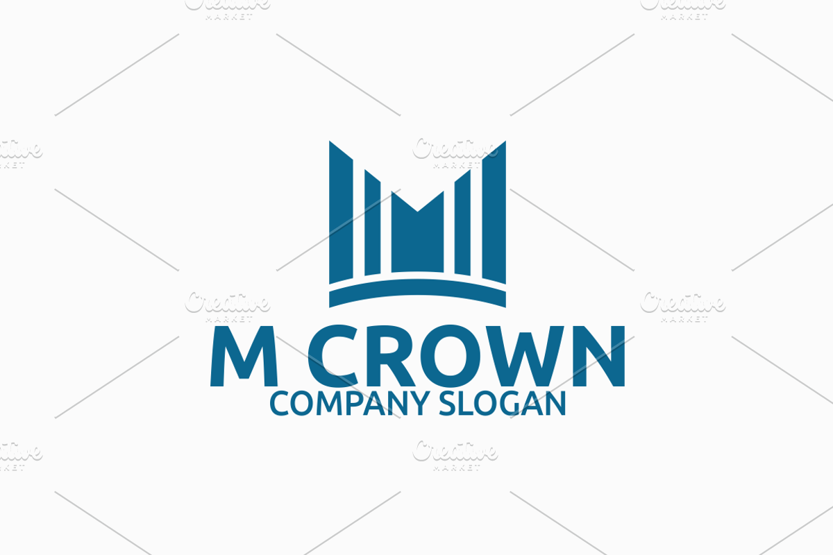 M Crown, a Branding & Logo Template by Brandlogo