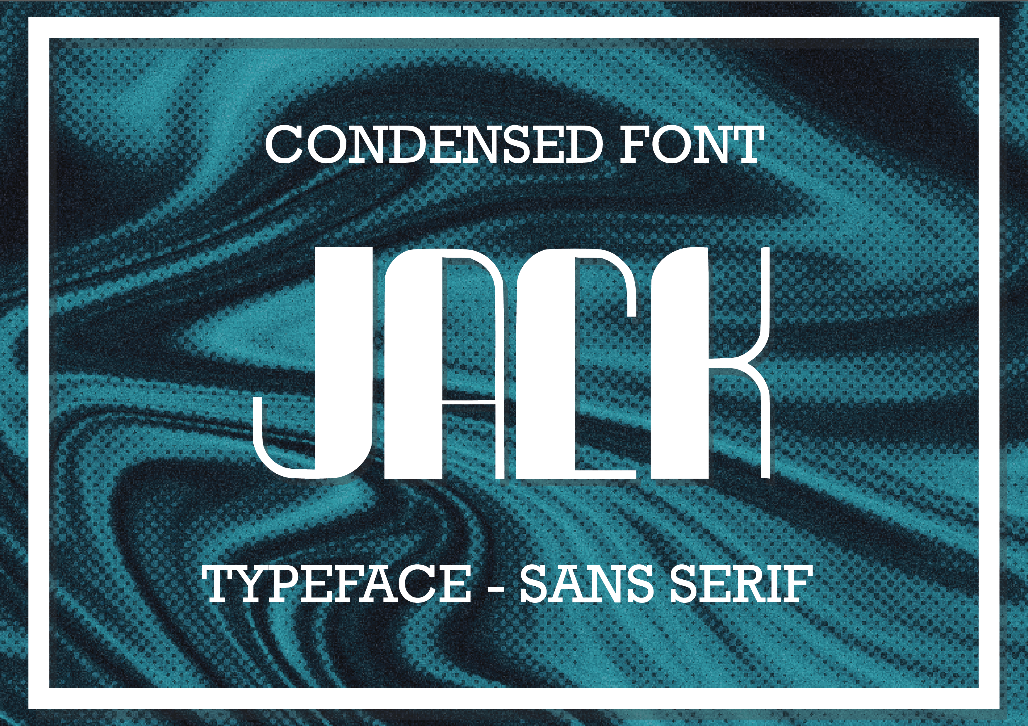 JACK - Condense Sans Serif, a Font by Randoezim