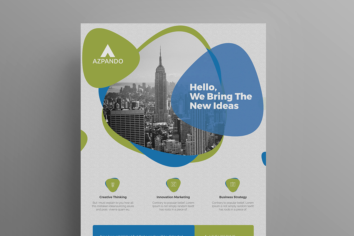 Flyer, a Flyer Template by Pixelpick