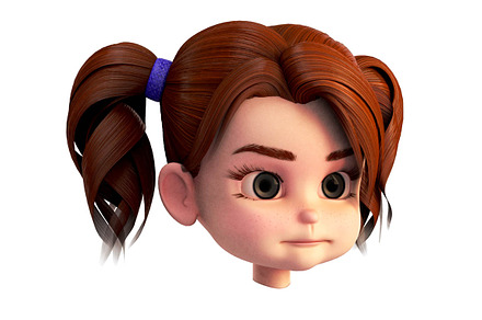 Low Poly Head Templates Pack, a Characters & Person 3D Model by LomellRueca