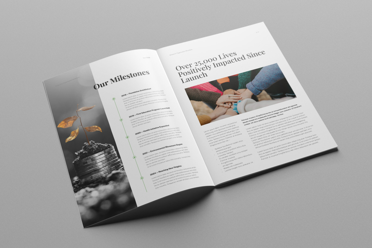 Nonprofit Brochure | Canva & Word