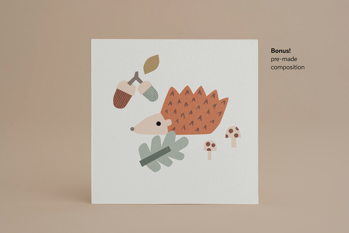 Porcupine Patterns collection, a Pattern Graphic by Muriel Petitpattern