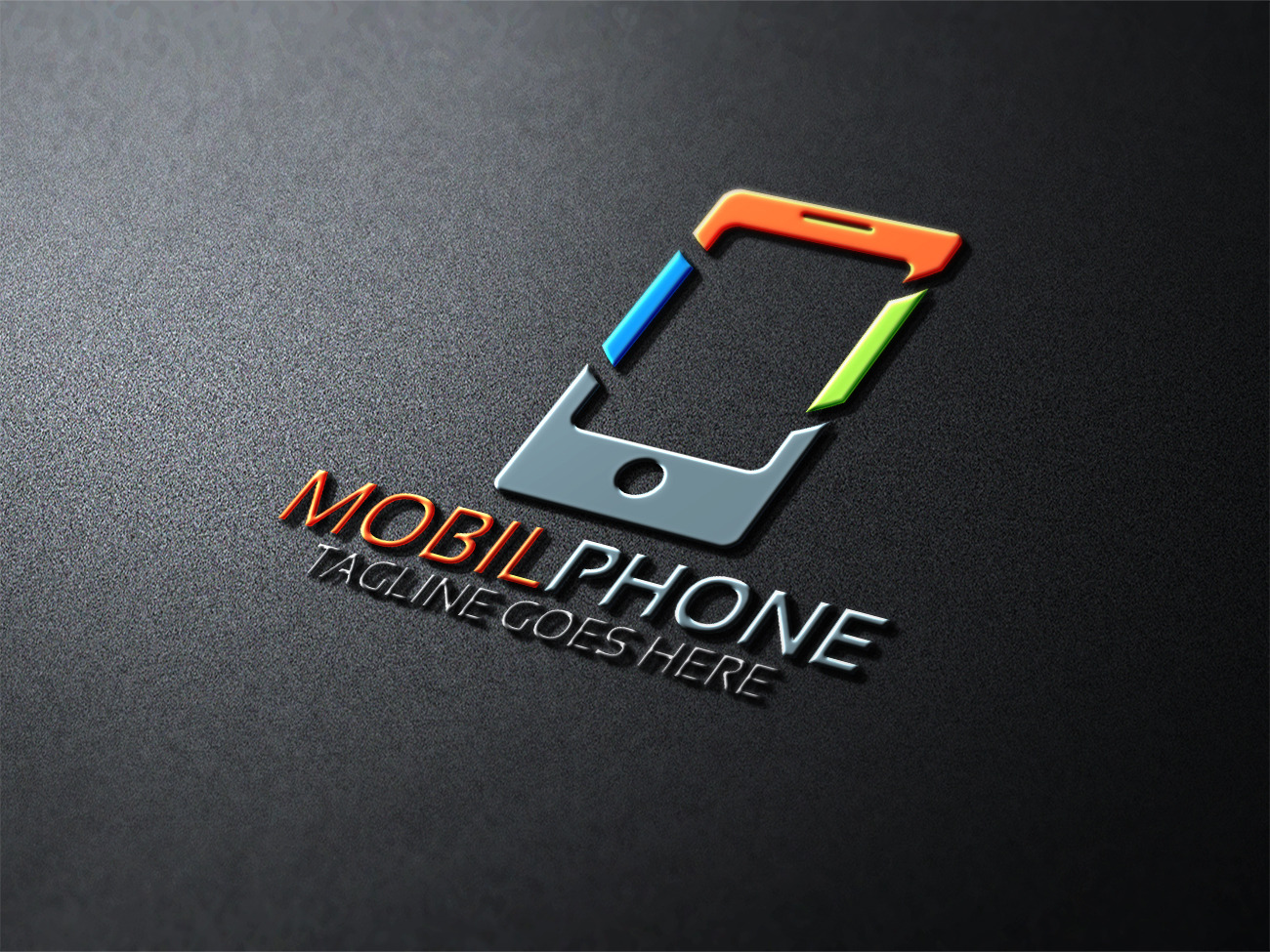 Mobile Phone Logo, a Branding & Logo Template by Josuf Media
