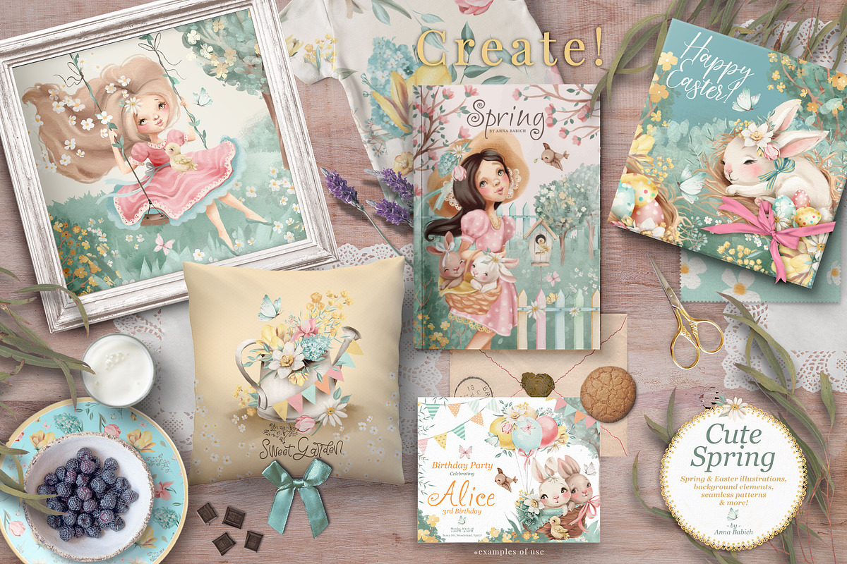 Cute Spring - Spring Themed Clipart